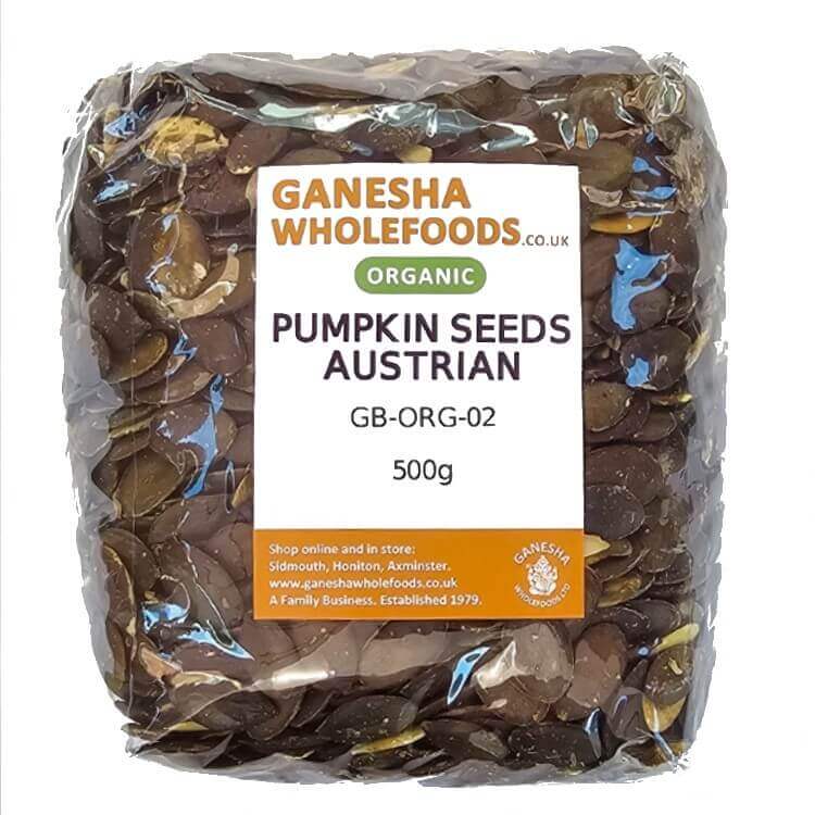 Pumpkin Seeds European Organic - – Ganesha Wholefoods